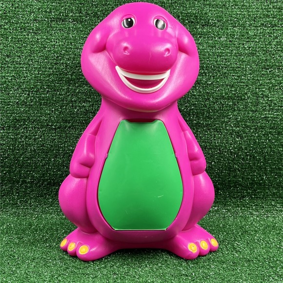 Storage & Organization | Rare Barney Plastic Storagetoy Box Binney ...